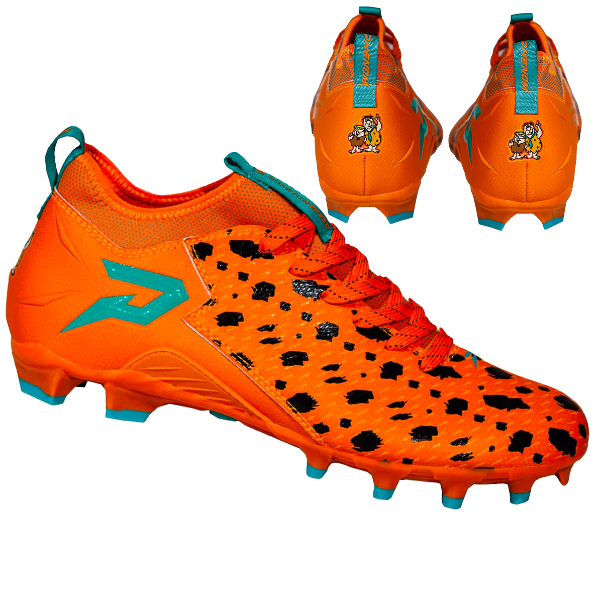 The Flintstones "Bedrock Blitz" Football Cleats - Quantum Speed by Phe ...